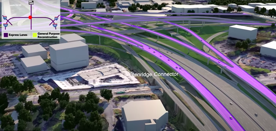I-285 Express Lanes transit project shows signs of life | Urbanize Atlanta